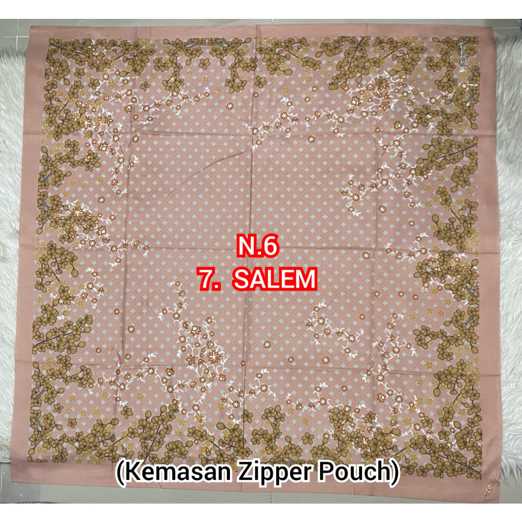 Jual [kemasan Pouch] Oskara Metal Logo Motif Azara Voal Miracle 110