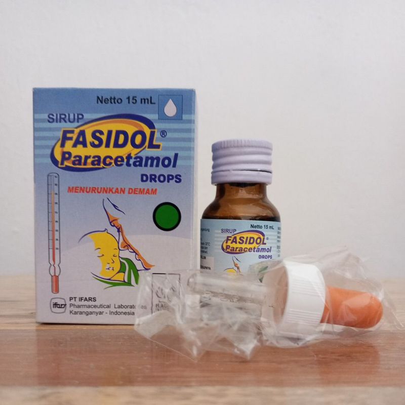 Jual Fasidol Drops Sirup 15mL - Sirup Paracetamol Untuk Bayi | Shopee ...