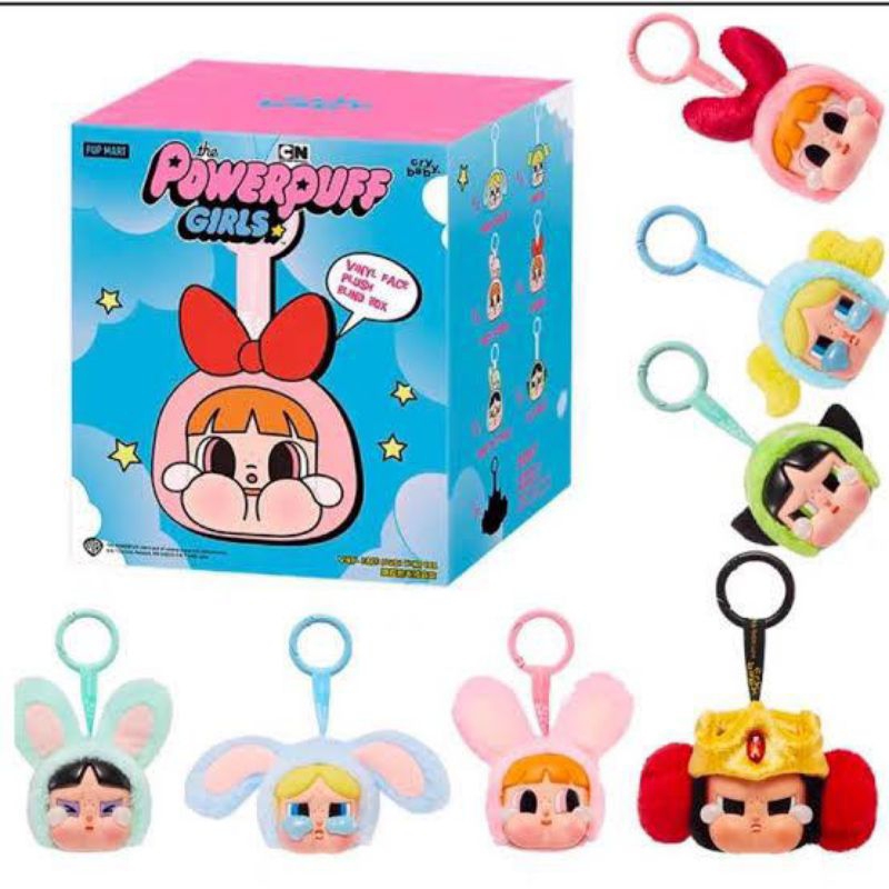 Jual POPMART ORIGINAL thailand crybaby x powerpuff girl series vynil ...