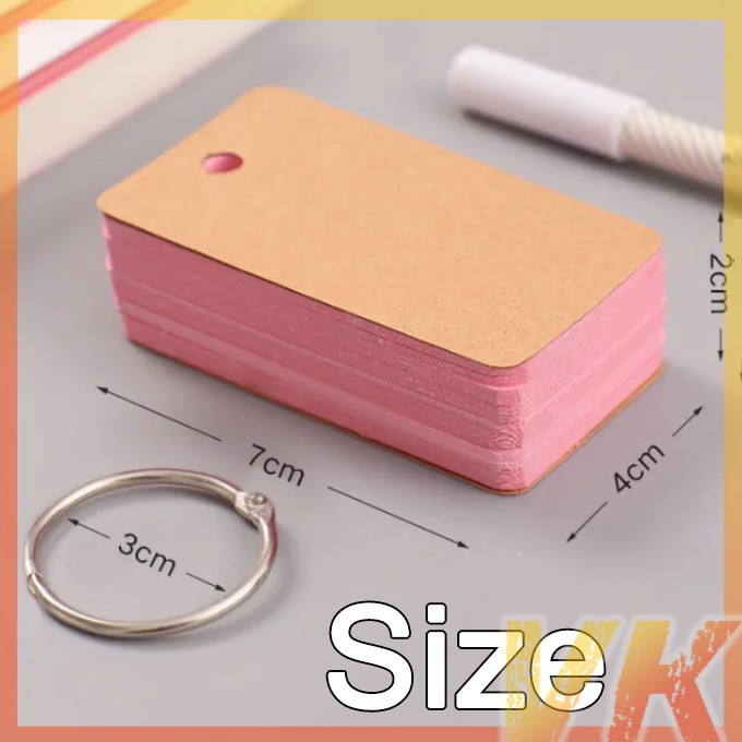 Jual FLASH CARD/FLASH CARD POLOS 50 LEMBAR Flash Card / Memo Ring ...
