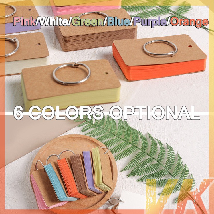 Jual FLASH CARD/FLASH CARD POLOS 50 LEMBAR Flash Card / Memo Ring ...