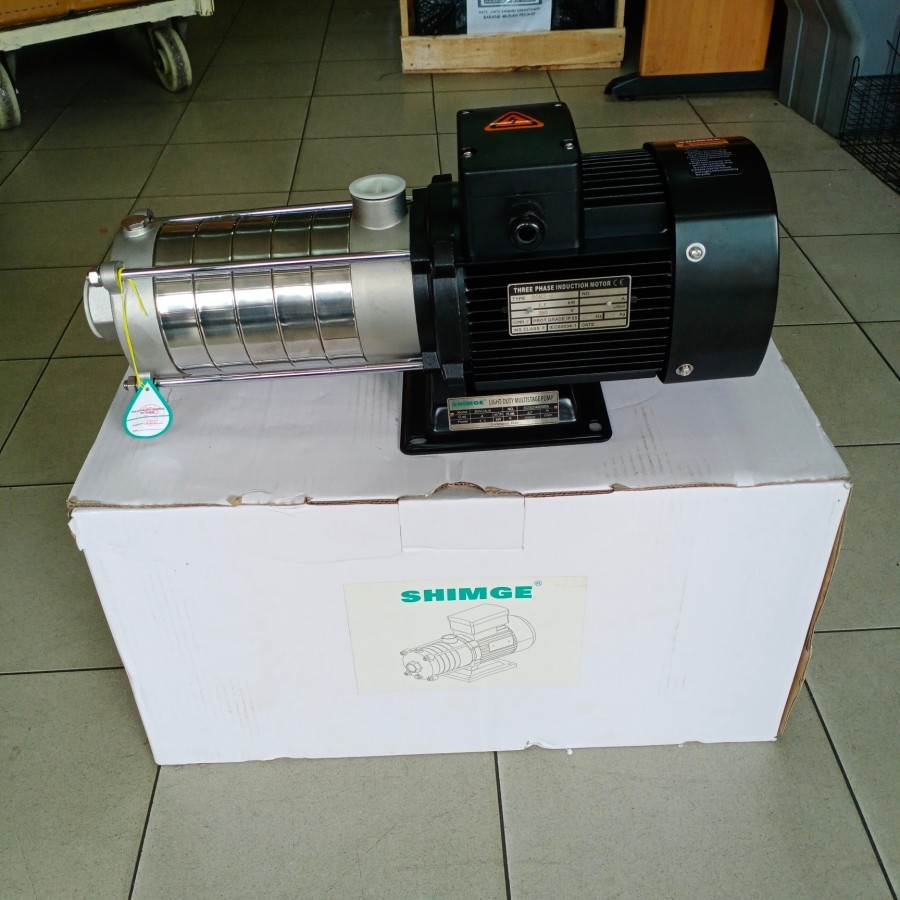 Jual Pompa SHIMGE BWJ 4-6, 3 phase (Horizontal Multistage Centrifugal ...