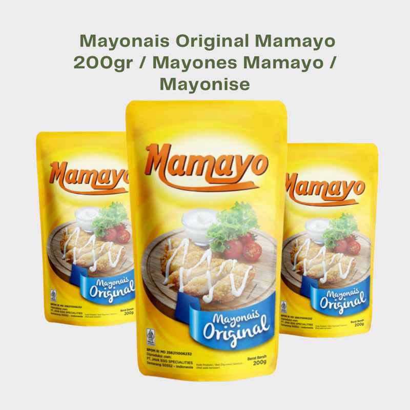 Jual Mayonais Original Mamayo 200gr / Mayones Mamayo / Mayonise ...