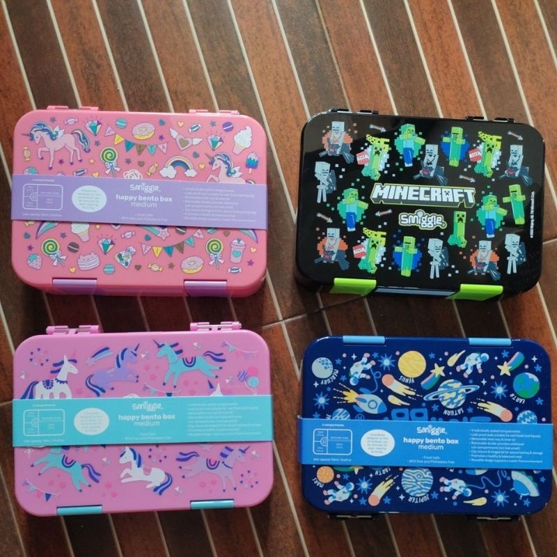 Jual LUNCH BOX SMIGGLE kotak bekel tempat makan bekal sekolah anak ...