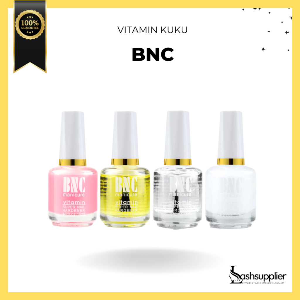 Jual BNC Nail Oil Hardener Softener Minyak Vitamin Kuku 15ml | Shopee Indonesia