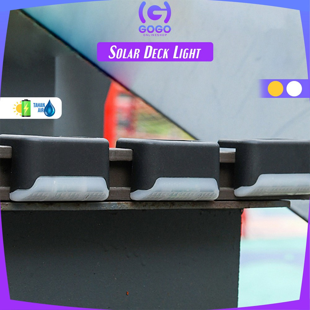Jual GOGO-C1024 Lampu Tangga Sudut Jalan Atap Tenaga Surya Panel Solar ...