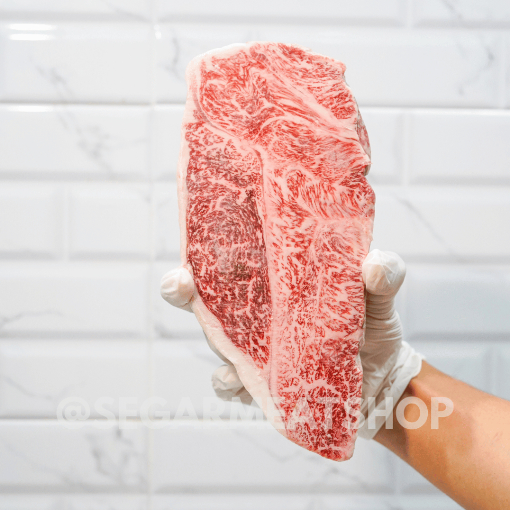 Jual Japanese Miyazaki Wagyu Striploin A5 - Wagyu Jepang A5 | Shopee Indonesia