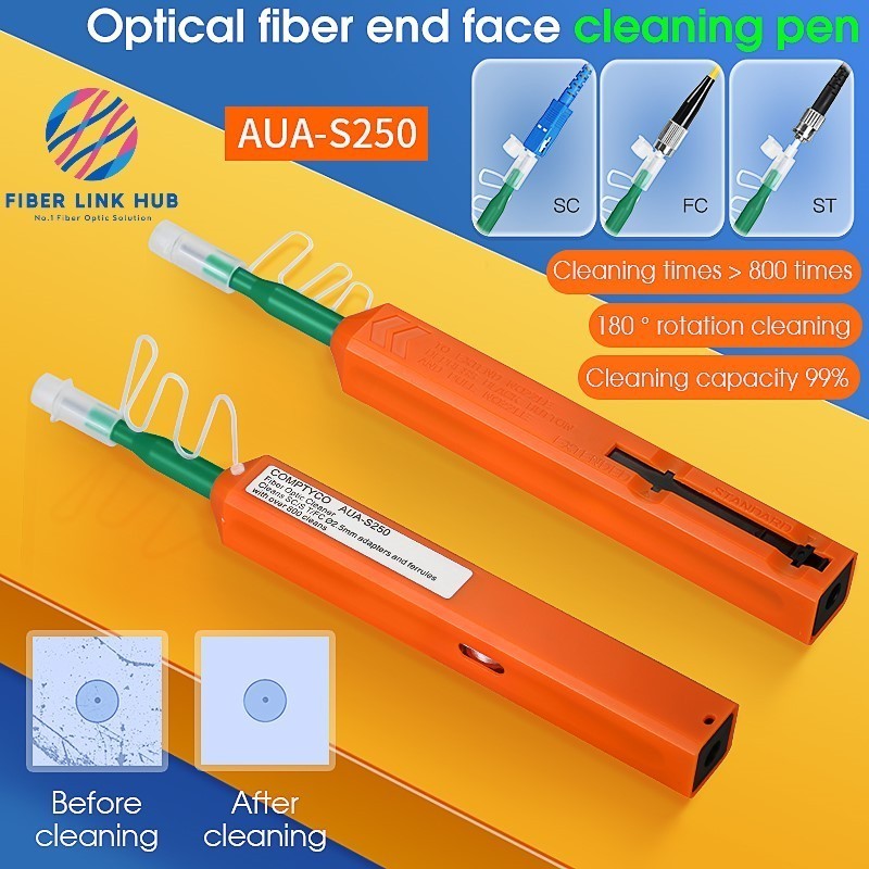 Jual One Click Cleaner Pen 2.5 Fiber Optic One Click For 2.5mm SC ST FC ...