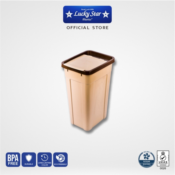 Jual Lucky Star - Rice Box Charly 40 Cream kotak plastik penyimpanan ...