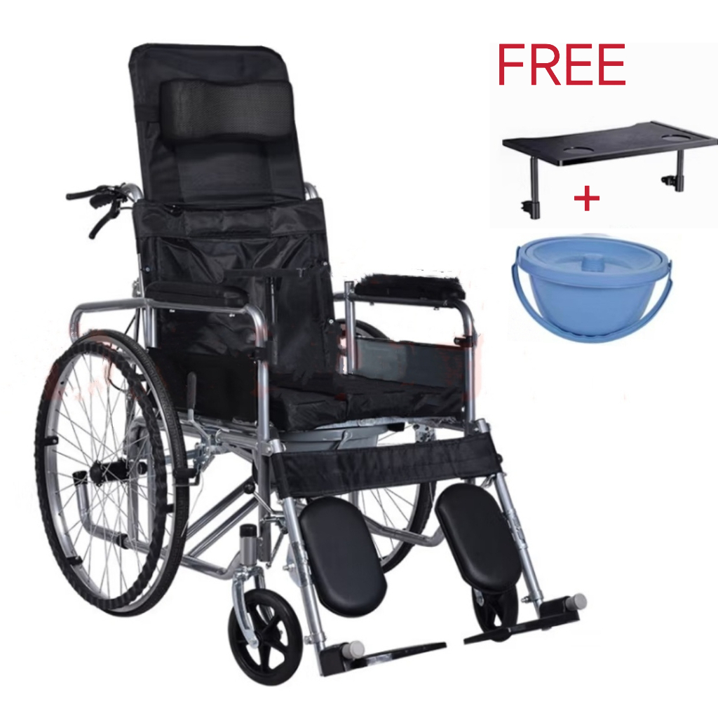 Jual Furnibest Kursi Roda Wheelchair Reclining Luxury | Shopee Indonesia