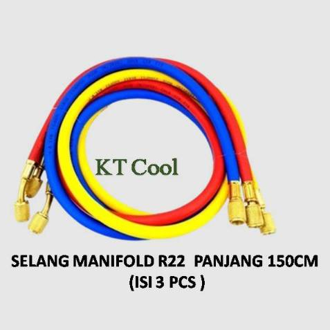 Jual SELANG MANIFOLD R22 150CM PANJANG (ISI 3 PCS ) | Shopee Indonesia