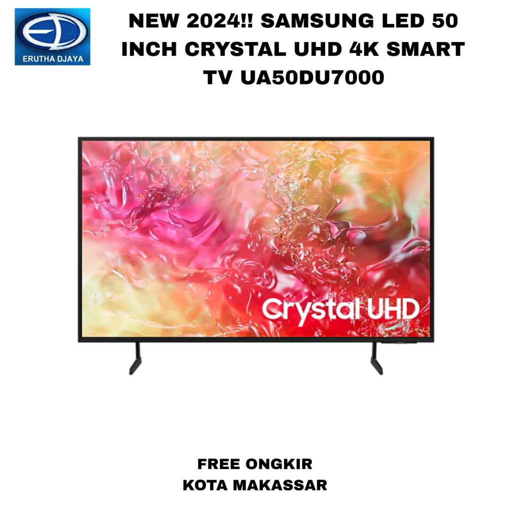Jual SAMSUNG LED 50 INCH CRYSTAL UHD 4K SMART TV 50DU7000 | Shopee Indonesia