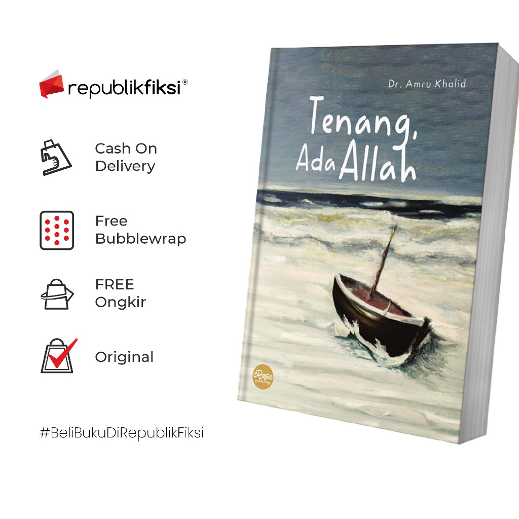 Jual Buku Tenang, Ada Allah - Dr. Amru Khalid - Aqwam | Shopee Indonesia