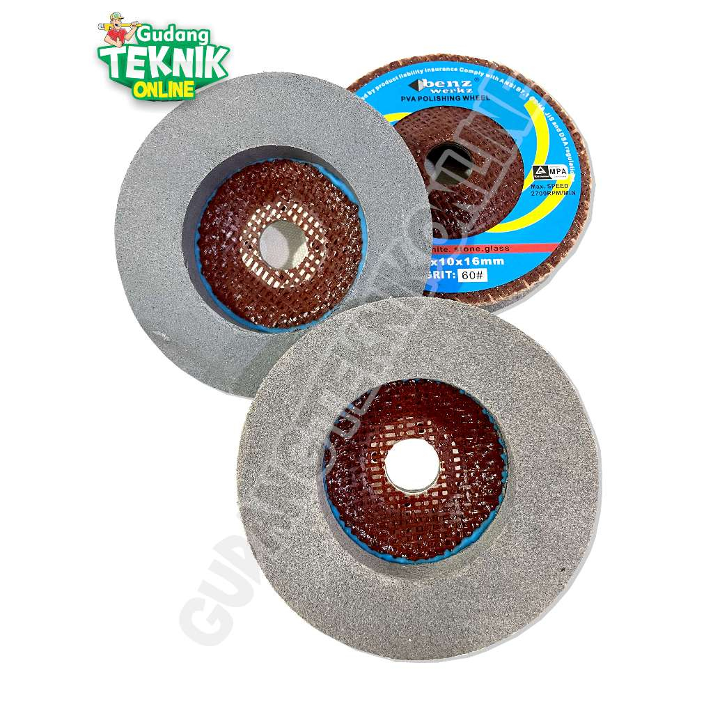 Jual Batu Sponge Slep 4" Slep BENZ Grit 60 80 100 120 180 220 320 400 ...