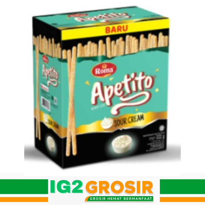Jual Roma Apetito Sour Cream ( 1 Box Isi 10 Pcs ) | Shopee Indonesia