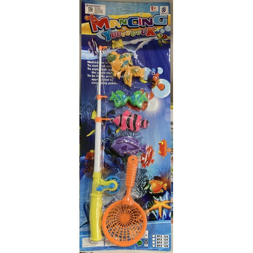 Jual Mainan Anak pancingan ikan 4pcs Mainan Fishing H9127BP Mainan ...