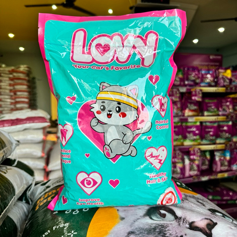 Jual LOVY DRY FOOD KUCING RASA TUNA 1kg - Makanan Kucing Kering ...
