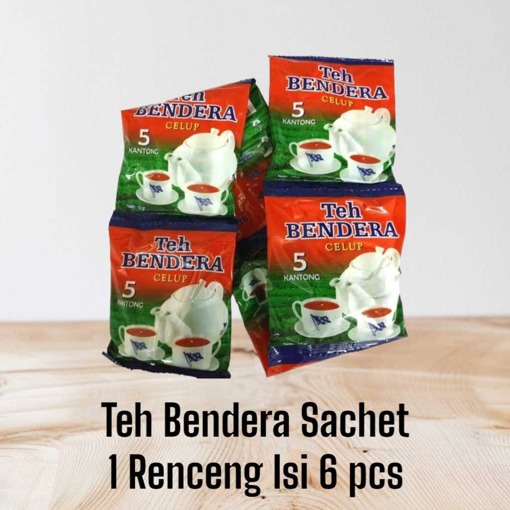 Jual TEH BENDERA CELUP / KOTAK / RENCENG / MINUMAN / TEH | Shopee Indonesia