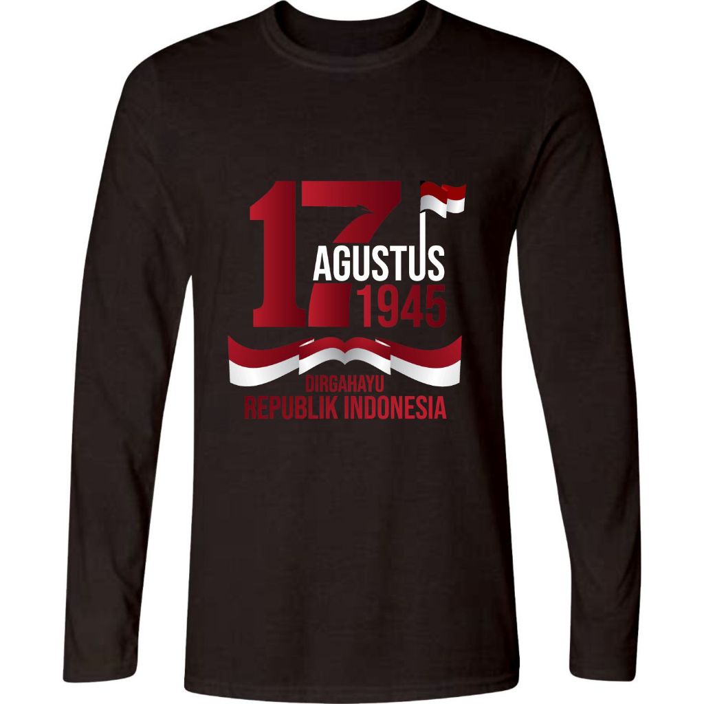 Jual KAOS HUT RI 79 / LENGAN PANJANG 17 AGUSTUS / KAOS UNISEX / KAOS MURAH | Shopee Indonesia