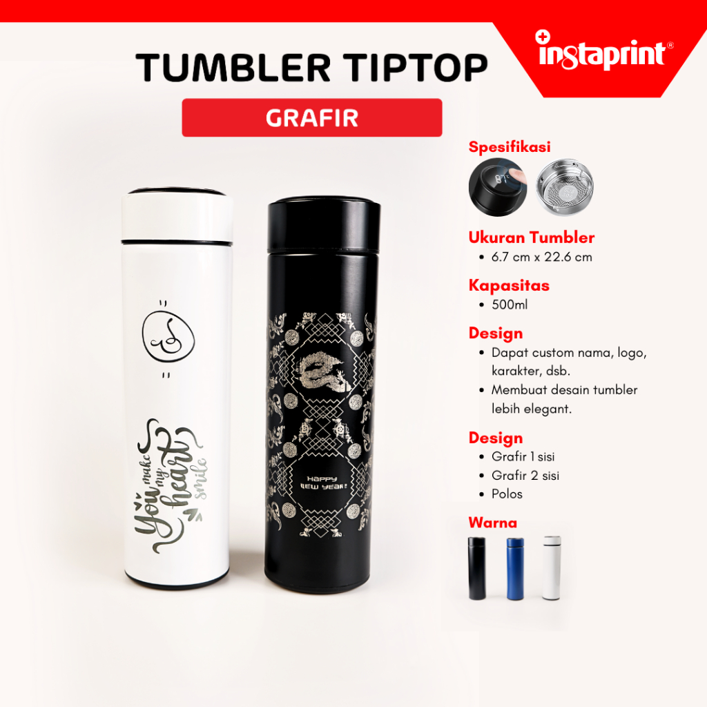 Jual Tumbler tiptop custom grafir,tumbler minum grafir,tumbler grafir ...