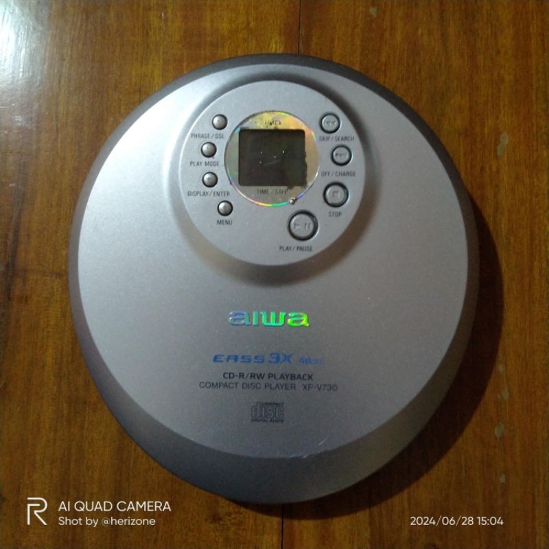 Jual Discman AIWA XP V730 CD Player Original Japan | Sony Walkman ...