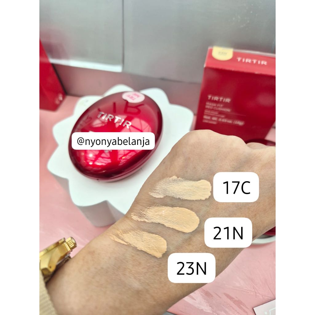 Jual TIRTIR TIR TIR MASK FIT RED CUSHION /AURA CUSHION / MY GLOW ...