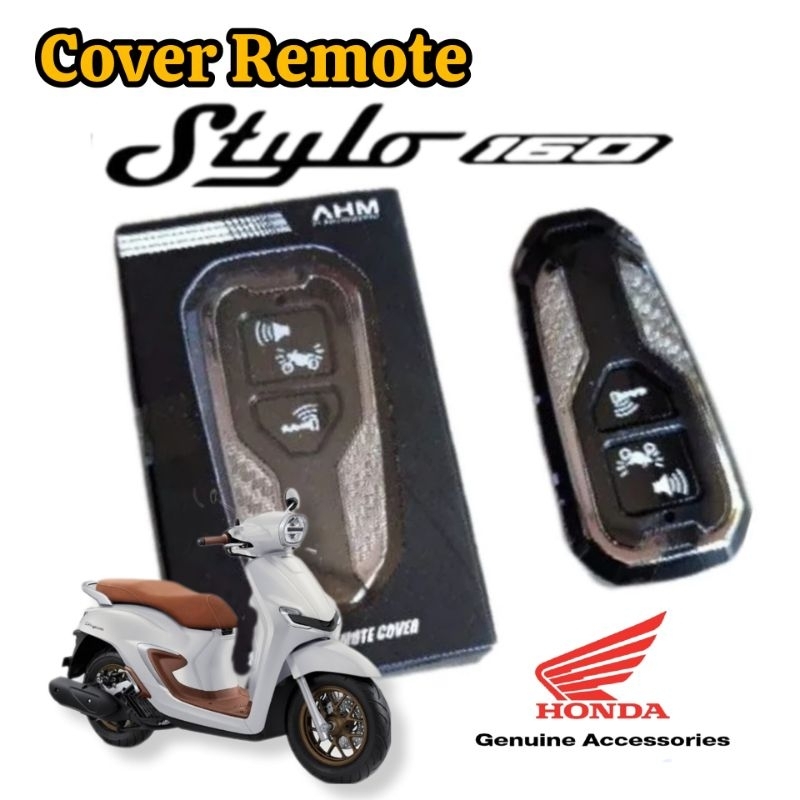 Jual Cover sarung Remote New Honda Stylo 160 original AHM | Shopee ...