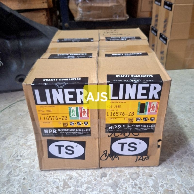 Jual Liner Boring HINO JO8E HINO 500 LOHAN NPR JEPANG JAPAN 8mm 8 mm 1 ...