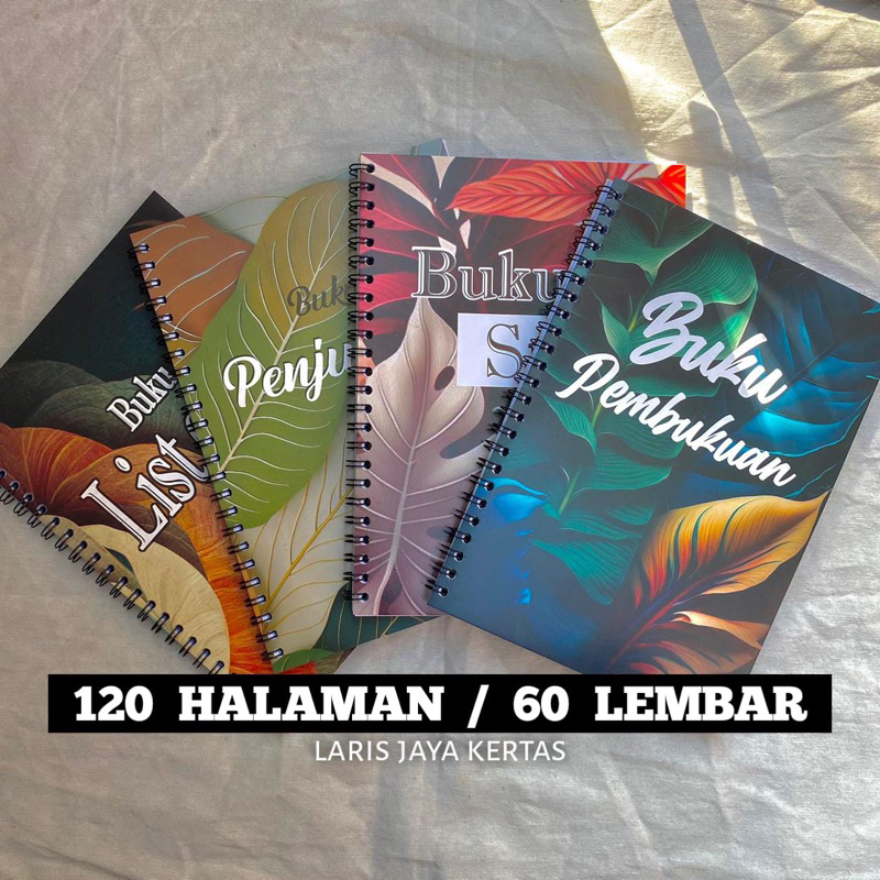 Jual BUKU ONLINE SHOP SPIRAL BUKU REKAP PENJUALAN BUKU LIST ORDER BUKU ...