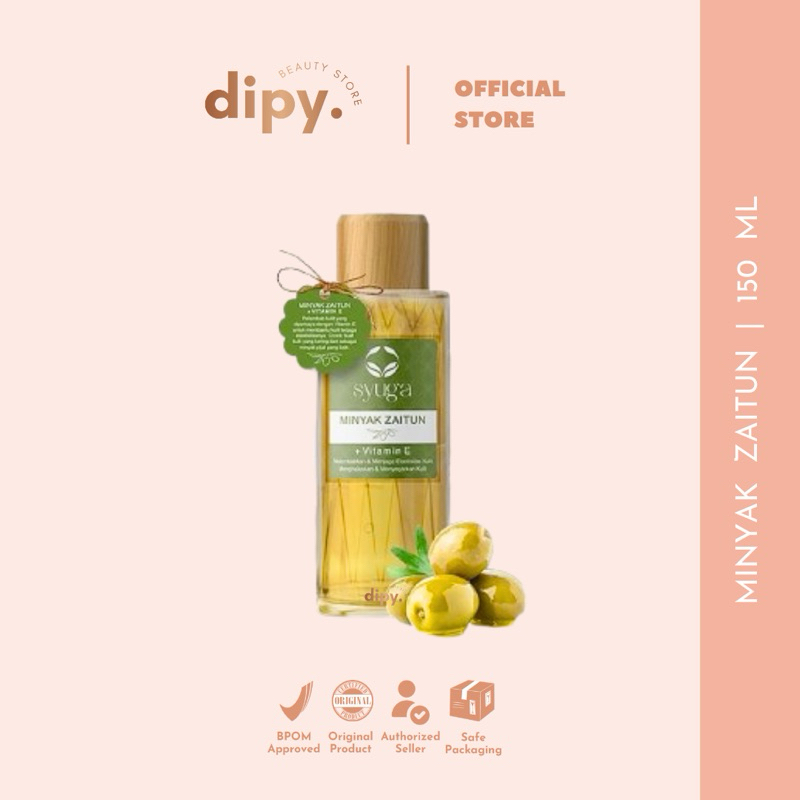 Jual SYUGA - Minyak Zaitun With Vitamin E 150ml Moisturizer Melembabkan ...