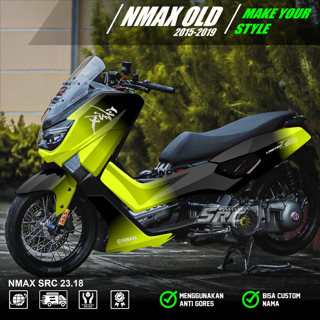 Jual COD Decal Sticker Full Body Yamaha Nmax Old Lama 2015 2016 2017 ...