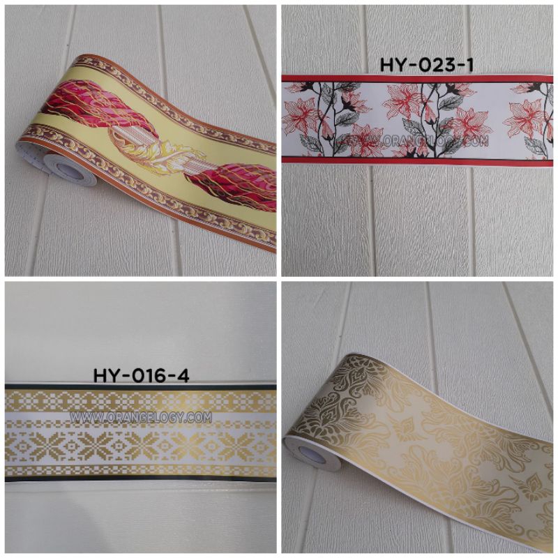 Jual Wallpaper Dinding Merah Gold Wallpaper Dinding Elegan Wallpaper ...