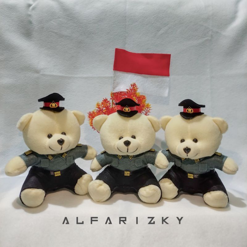 Jual BONEKA PROFESI POLISI/TNI/DOKTER/GURU/DLL TINGGI 15CM REAL PICK ...