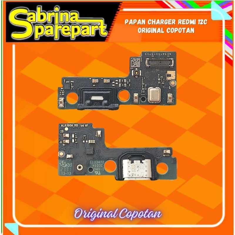 Jual Papan Charger dan Flexibel Board untuk Redmi 12C Original Copotan ...