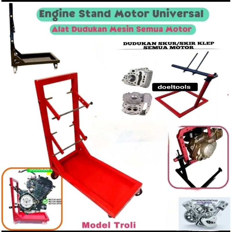 Jual Stand Engine Model Robot Pegangan Mesin Engine Stand Model Bak ...