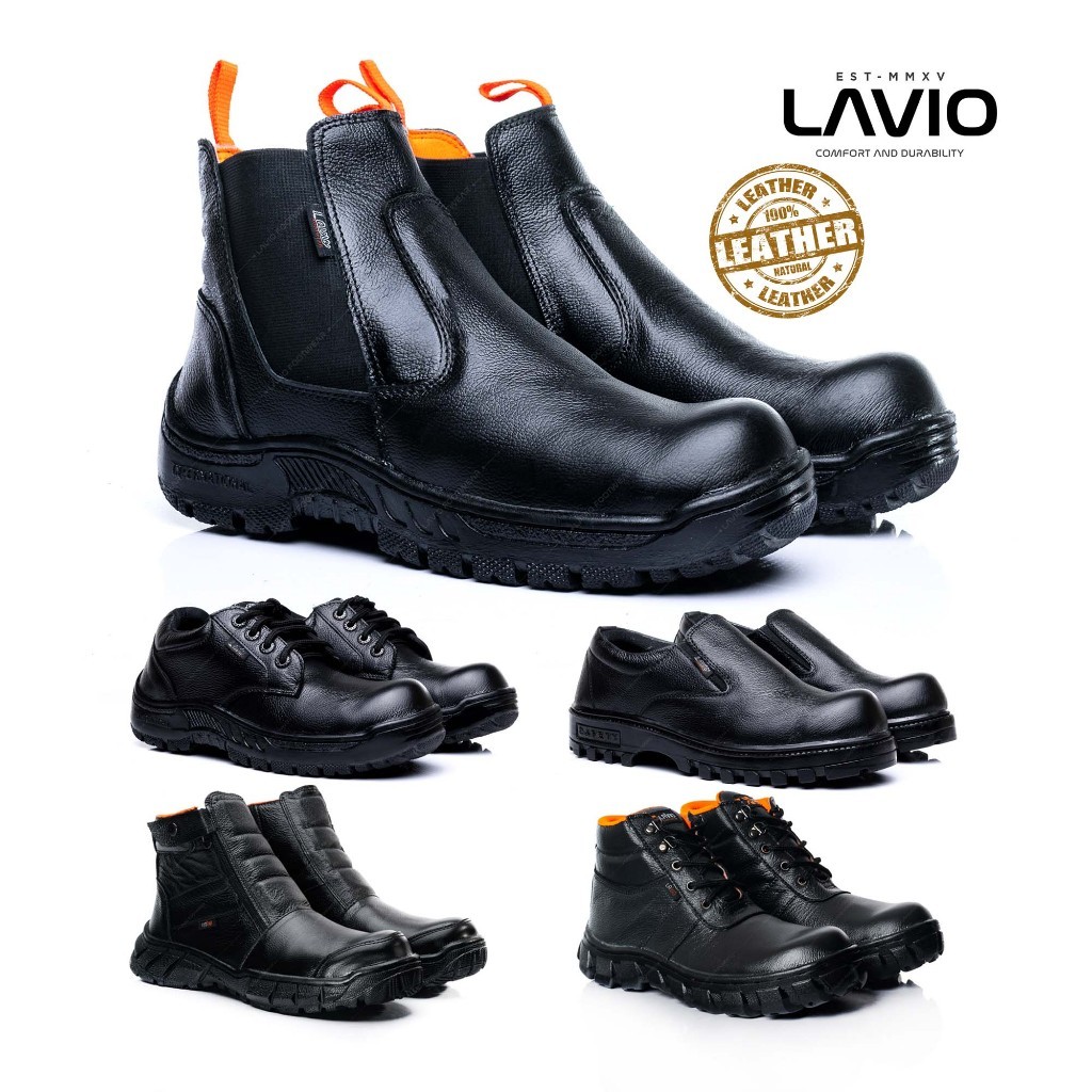 Jual Sepatu Safety Proyek bangunan Kitchen Jalan Kuat Garansi Original ...