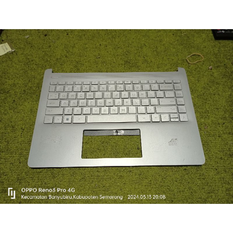 Jual FRAME KEYBOARD LAPTOP HP 14s-dq 14s-fq ORIGINAL CABUTAN NORMAL ...