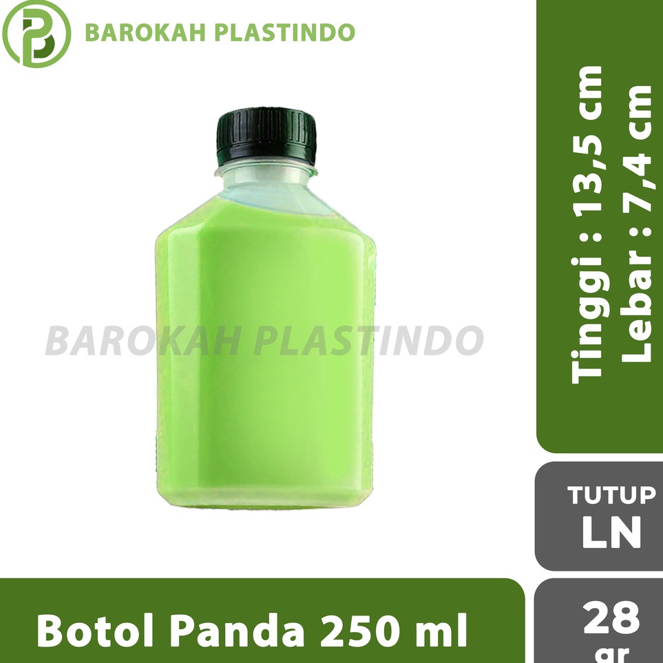Jual KODE J13X Botol Panda 25 ml Botol Plastik 25 ml Botol Gepeng 25 ml ...