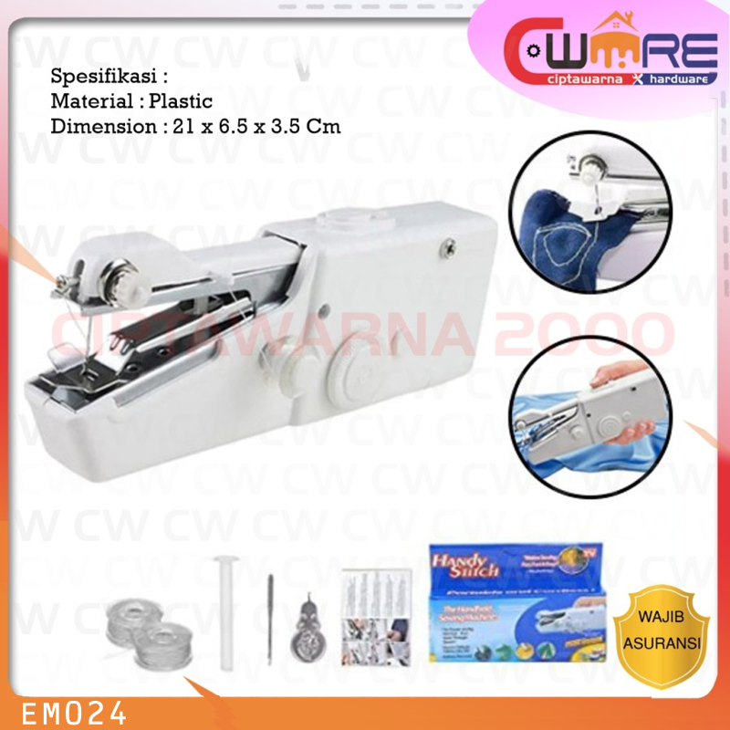 Jual Mesin Jahit Portable / Handheld Sewing Machine / Handy Stitch ...