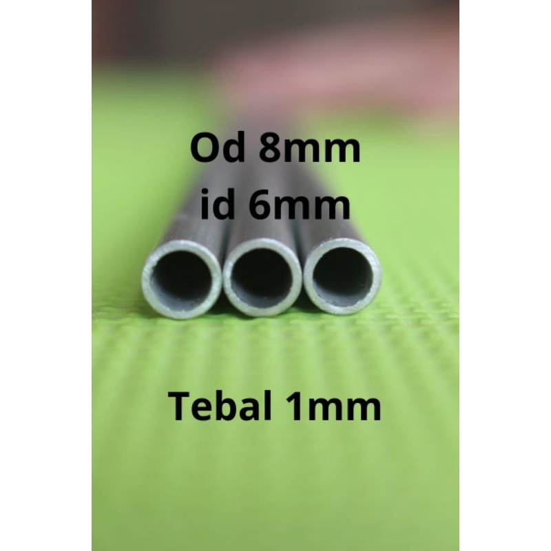 Jual pipa aluminium od 8mm id 6mm x 50cm | Shopee Indonesia