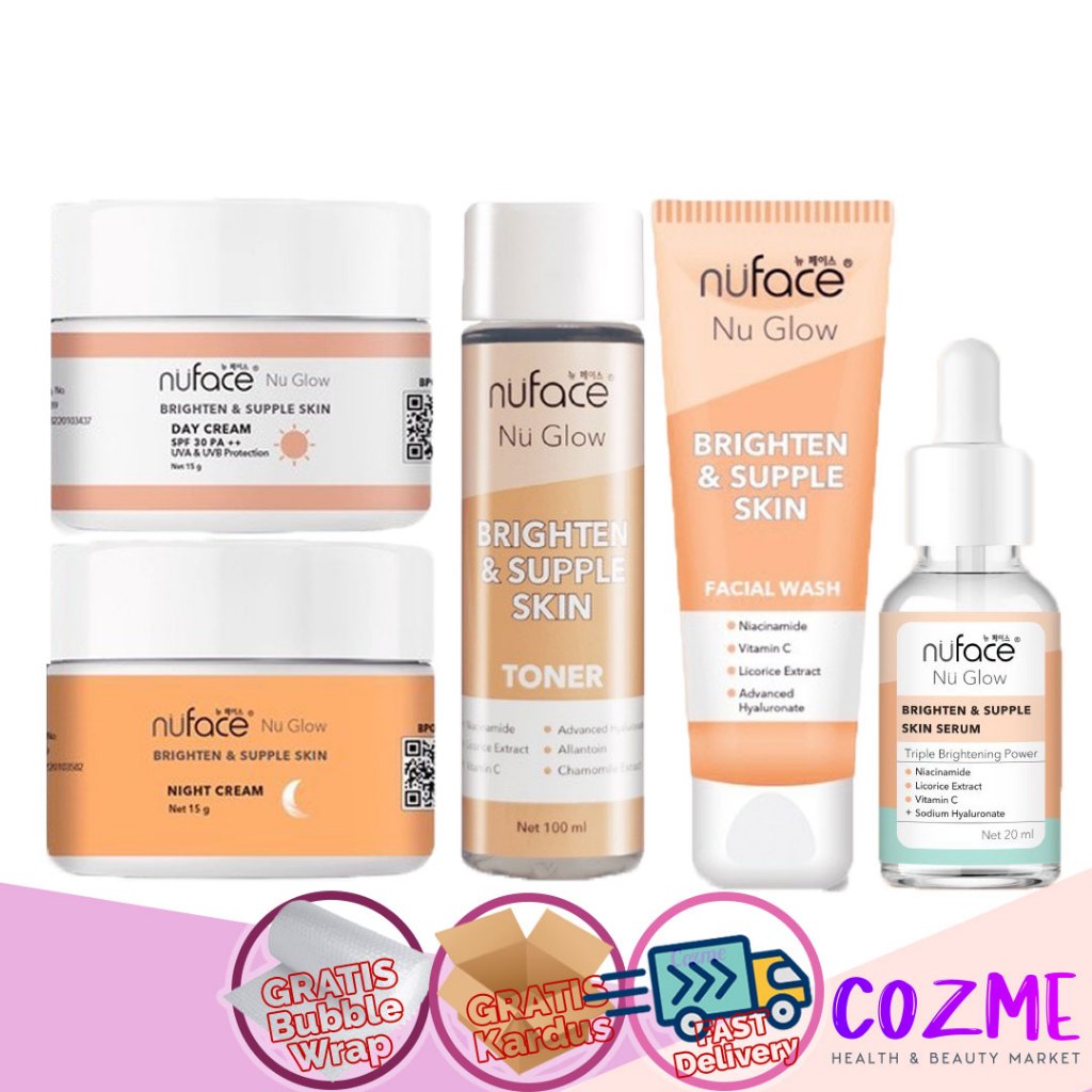 Jual NUFACE Brighten & Supple Skin Series Skincare Fuji | Shopee Indonesia
