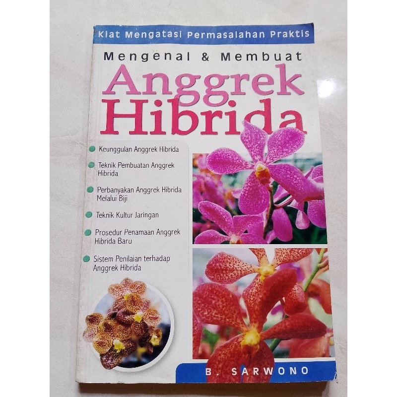 Jual BUKU ANGGREK HIBRIDA | Shopee Indonesia
