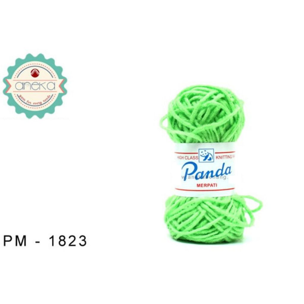 Jual Benang Panda Merpati / Karpet Yarn - 1823 (Green) | Shopee Indonesia