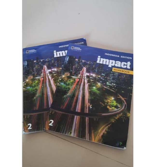 Jual NATIONAL GEOGRAPHIC IMPACT 2 STUDENT BOOK WORKBOOK ENGLISH PRELOVED SECOND BEKAS | Shopee ...