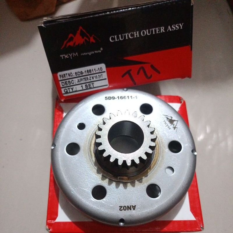 Jual RUMAH KAMPAS GANDA/MANGKOK GANDA JUPITER-Z N'10 21T ( 5D9-16611-10 ) TAKAYAMA | Shopee ...