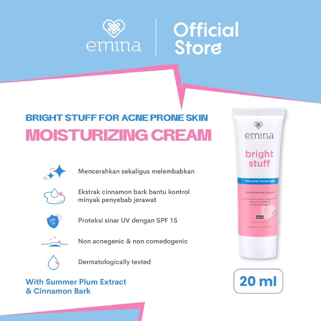 Jual 𝐑𝐀𝐃𝐘𝐒𝐀 - Emina Bright Stuff Series | Pencerah Emina Toner Face ...