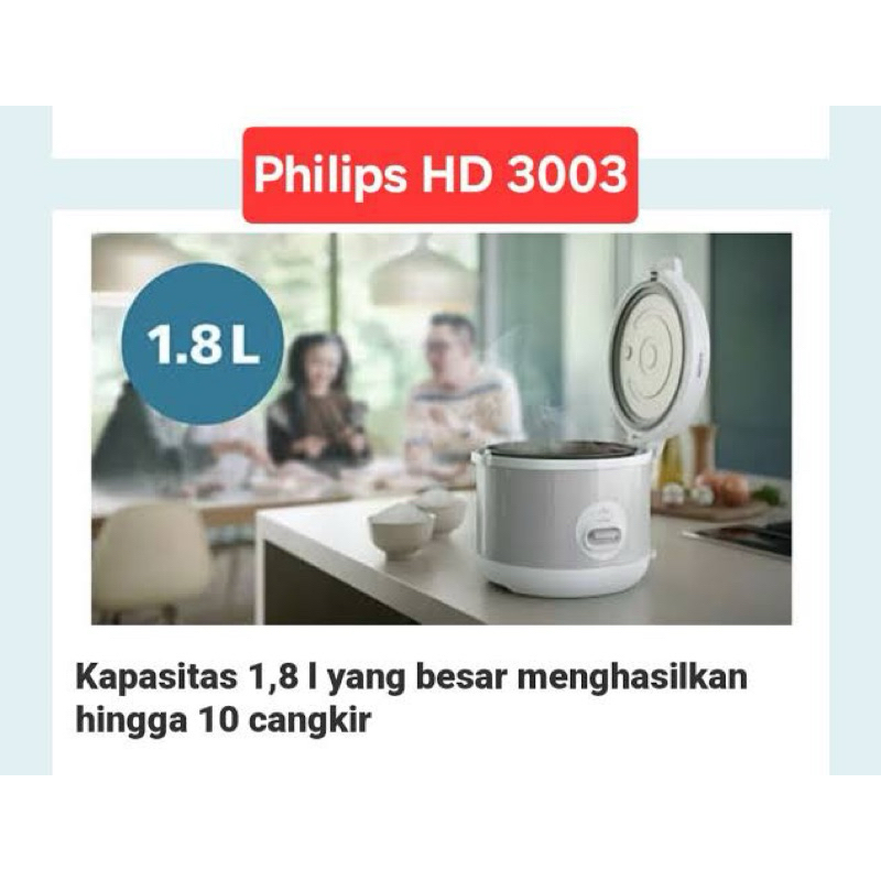Jual KOTA BATAM - PHILIPS Terbaru Magic com HD3003 l HD-3003 HD 3003 ...