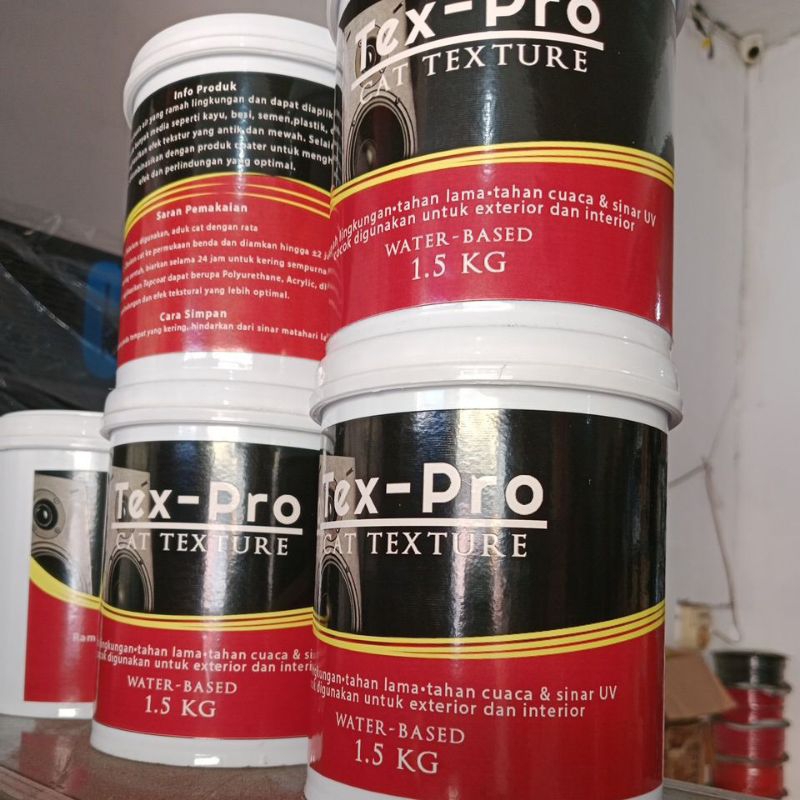 Jual Cat TexPro tekstur buat box speaker anti air kulit jeruk | Shopee Indonesia