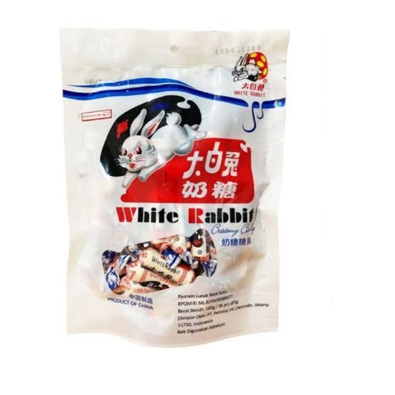 Jual Permen Susu White Rabbit Creamy Candy 108 gr | Shopee Indonesia