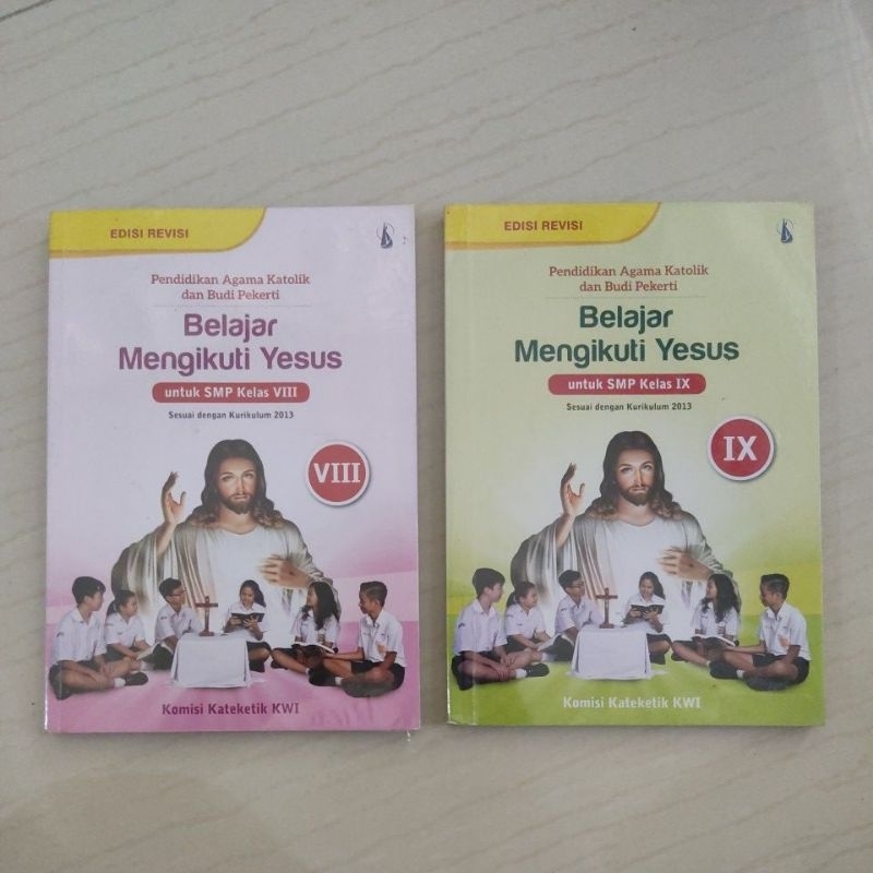 Jual [BEKAS ORIGINAL] Pendidikan Agama Katolik dan Budi Pekerti Belajar Mengikuti Yesus untuk ...